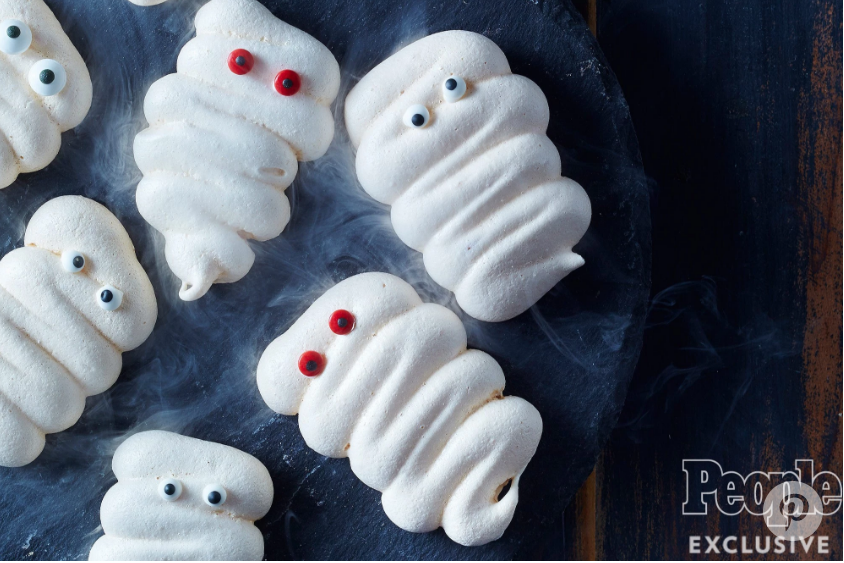 BOO! Meringue Mummies for People Magazine - too cute to scare a soul ...